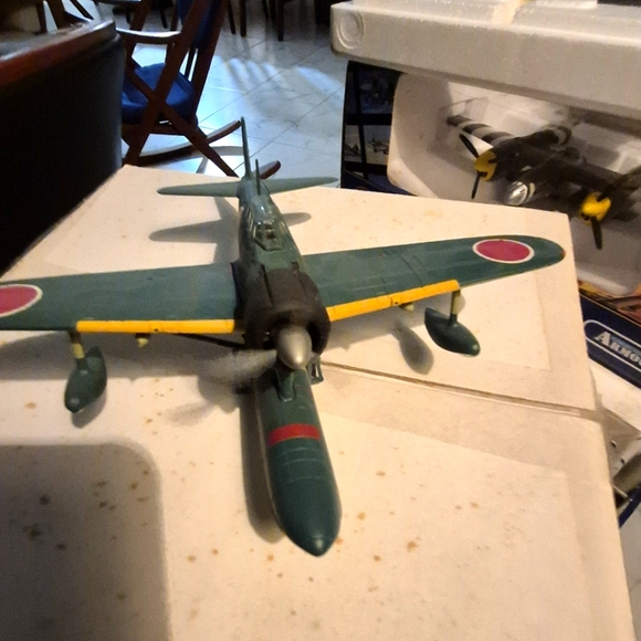 Franklin Mint | Art | Franklin Mint Zero Float Plane 48 Scale | Poshmark